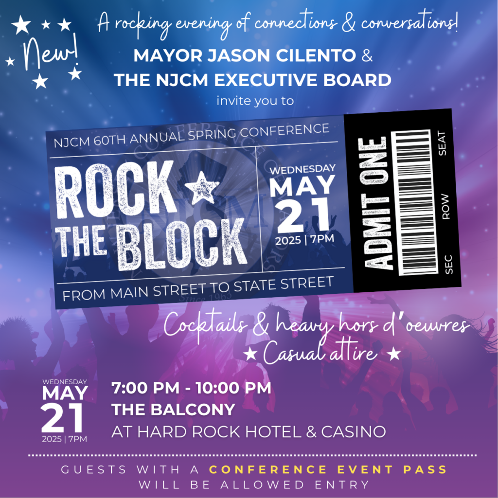 ROCK the BLOCK at NJCM 60th Annual Spring Conference | New Jersey ...